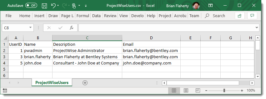HowTo: Generate a Quick User Report
