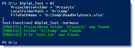 HowTo: Use Parameter Validation In PowerShell for ProjectWise (1 of 2)